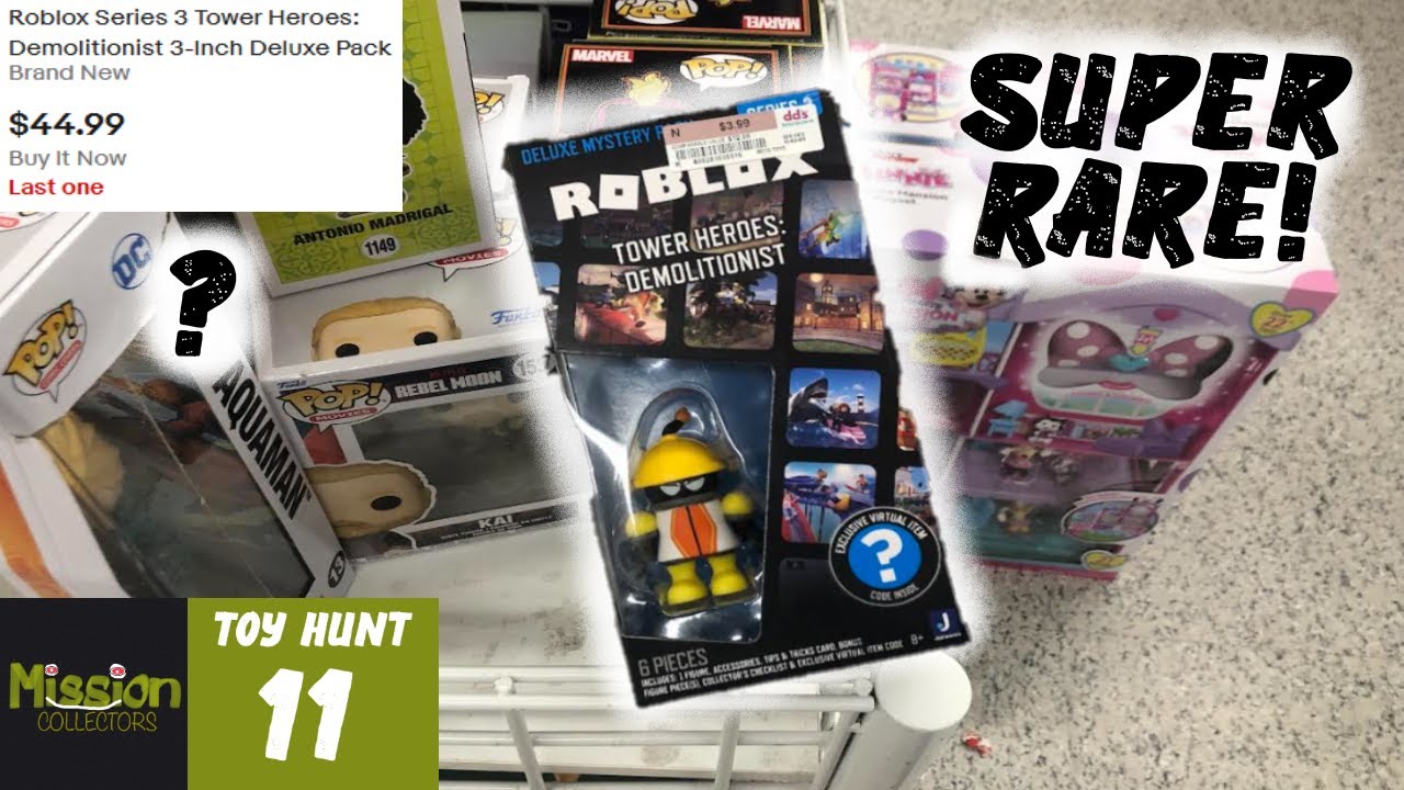 NO WAY! SUPER RARE & HOLY GRAIL ROBLOX TOWER HEROES FROM 2022 FOUND ...