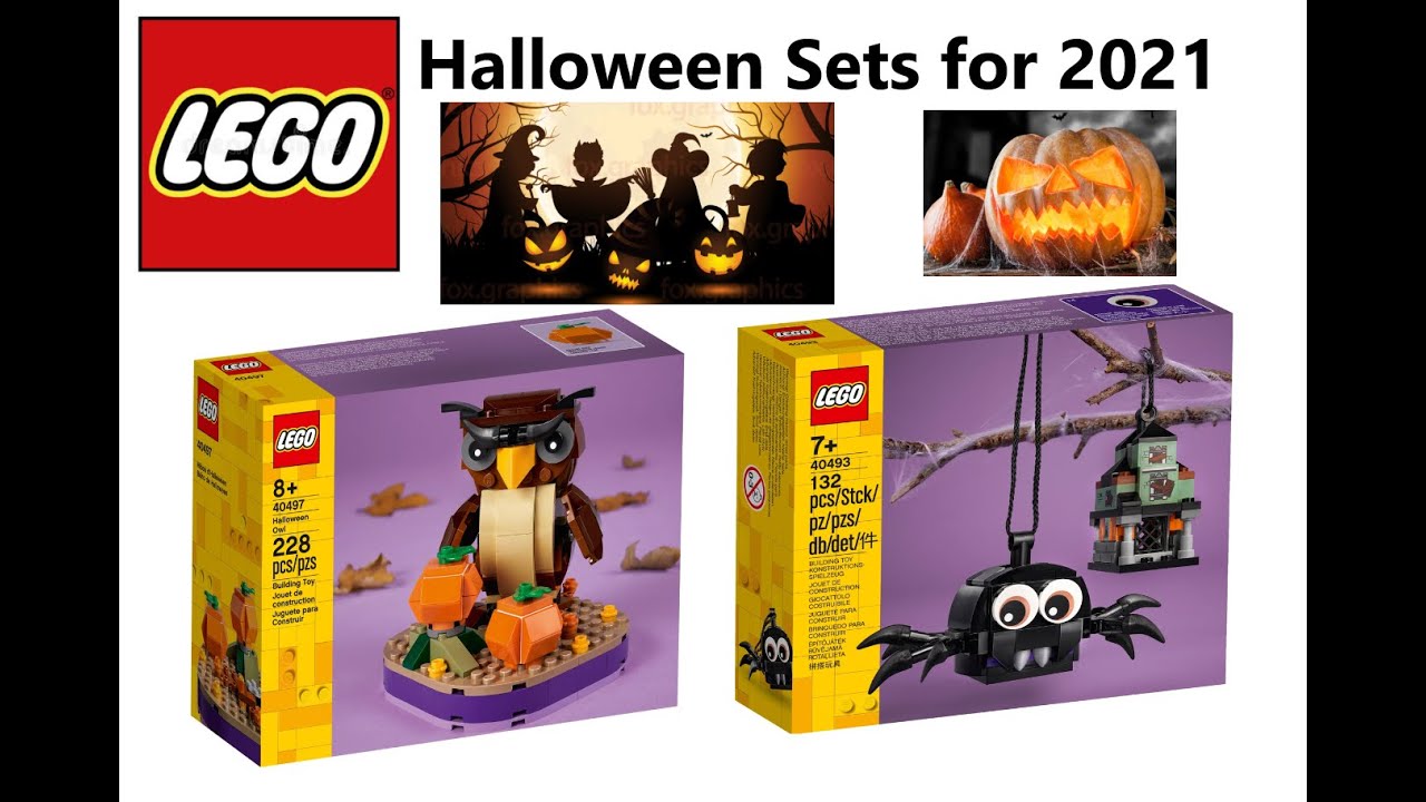 New LEGO Halloween Sets for 2021 - YouTube