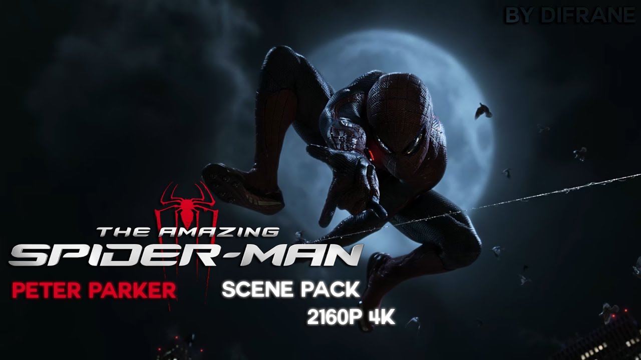 The Amazing Spider-Man scene pack 4K (Andrew Garfield) Peter Parker ...