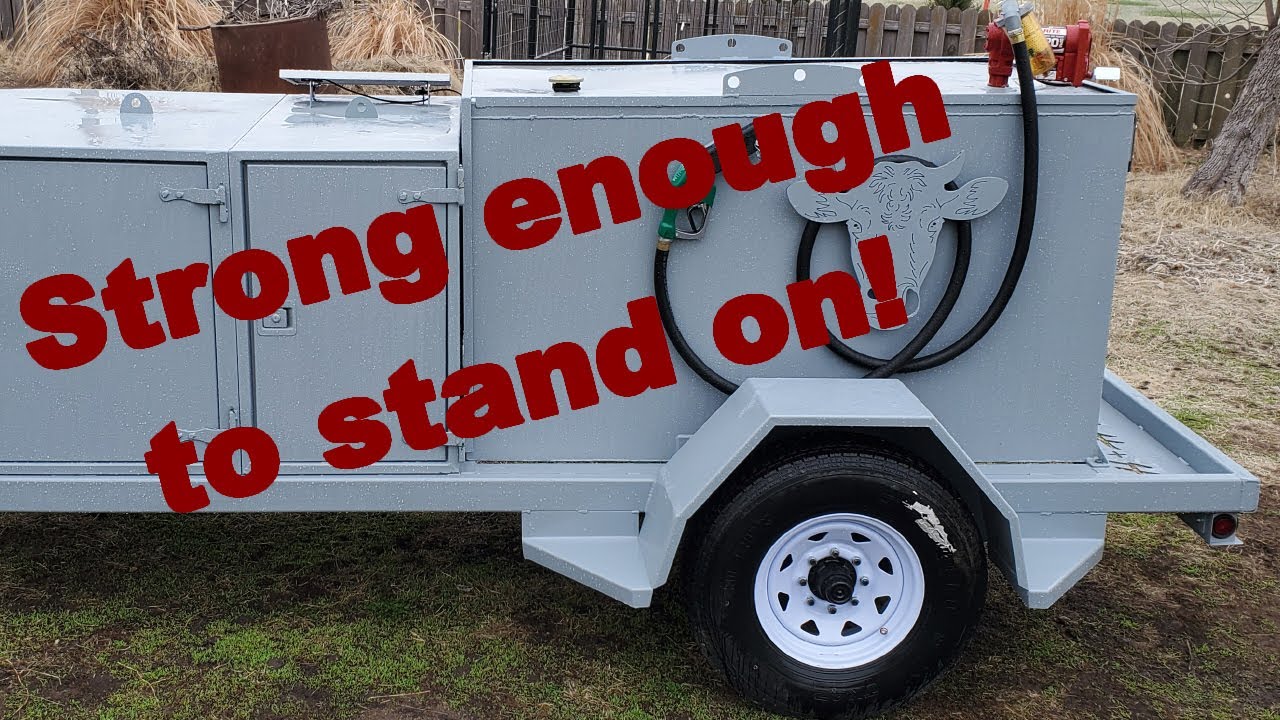 Fenders with Steps - Custom Fuel Trailer Build - 1st Video - YouTube