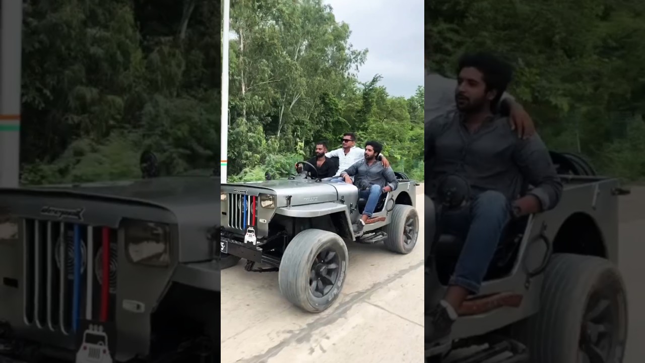 modified classic Jeep Rajputana 🤞🫰 ️ #punjabisong #music #thar #jeep # ...