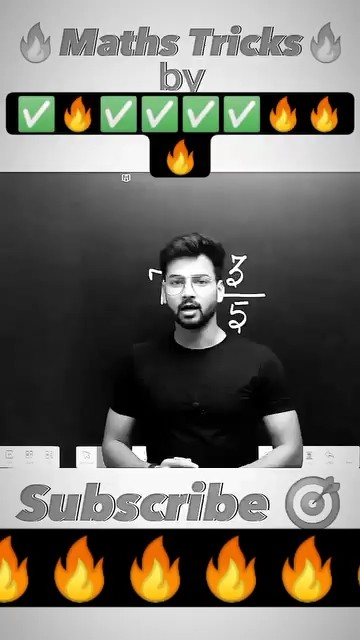 Fraction Hack math#mathematics.#mathtricks... - YouTube