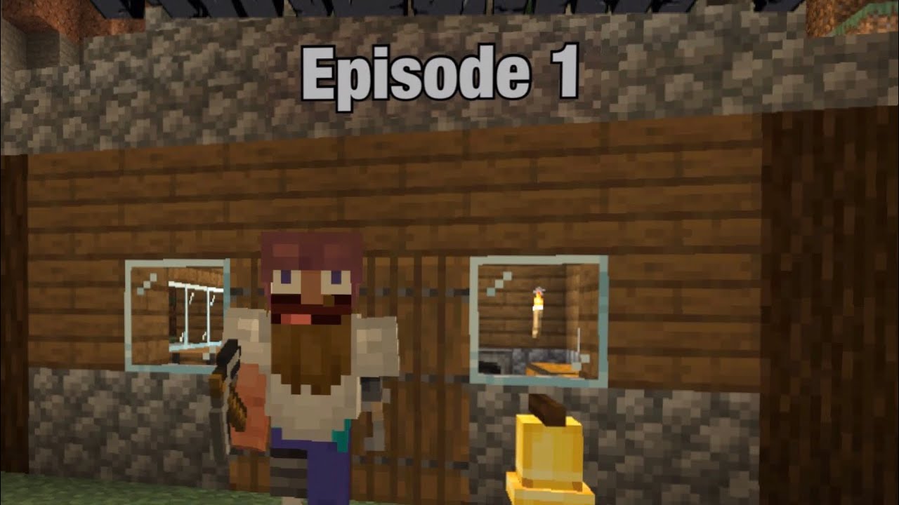 Taiga Village and Starter Base! Minecraft Survival Series Episode 1 ...