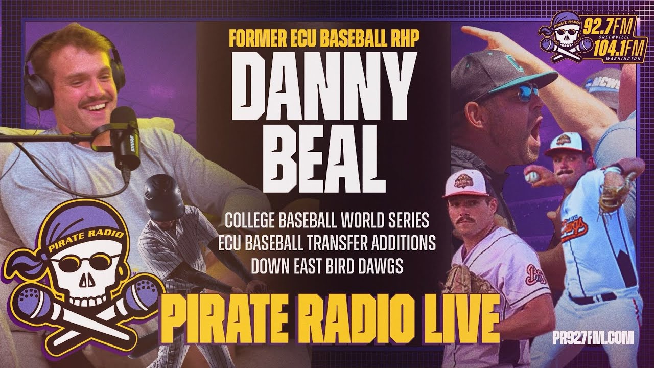Former ECU Pitcher Danny Beal joins PRL to talk about the ECU Baseball ...