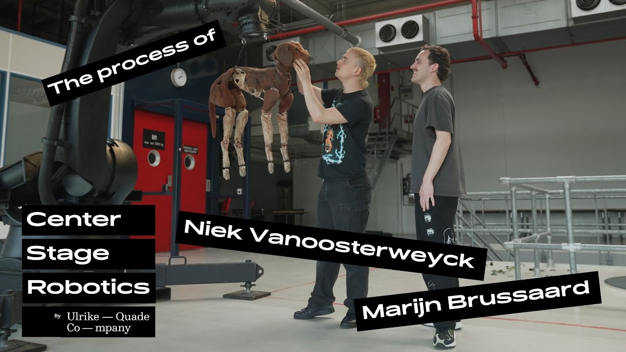 Center Stage Robotics Residency: Process Niek Vanoosterweyck & Marijn ...