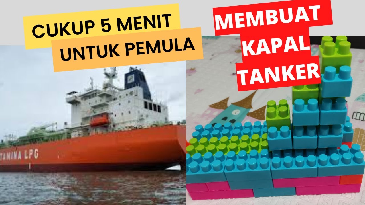 Tutorial Membuat Kapal Tanker Dari Mainan Lego Block - YouTube