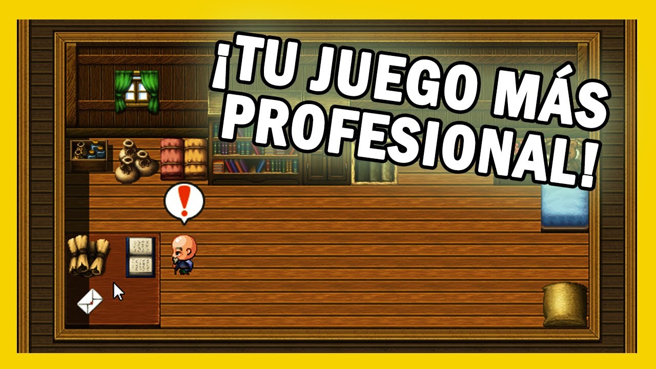 🟢 Hacer una INTRO en RPG MAKER MV (eventos automáticos al inicio del ...