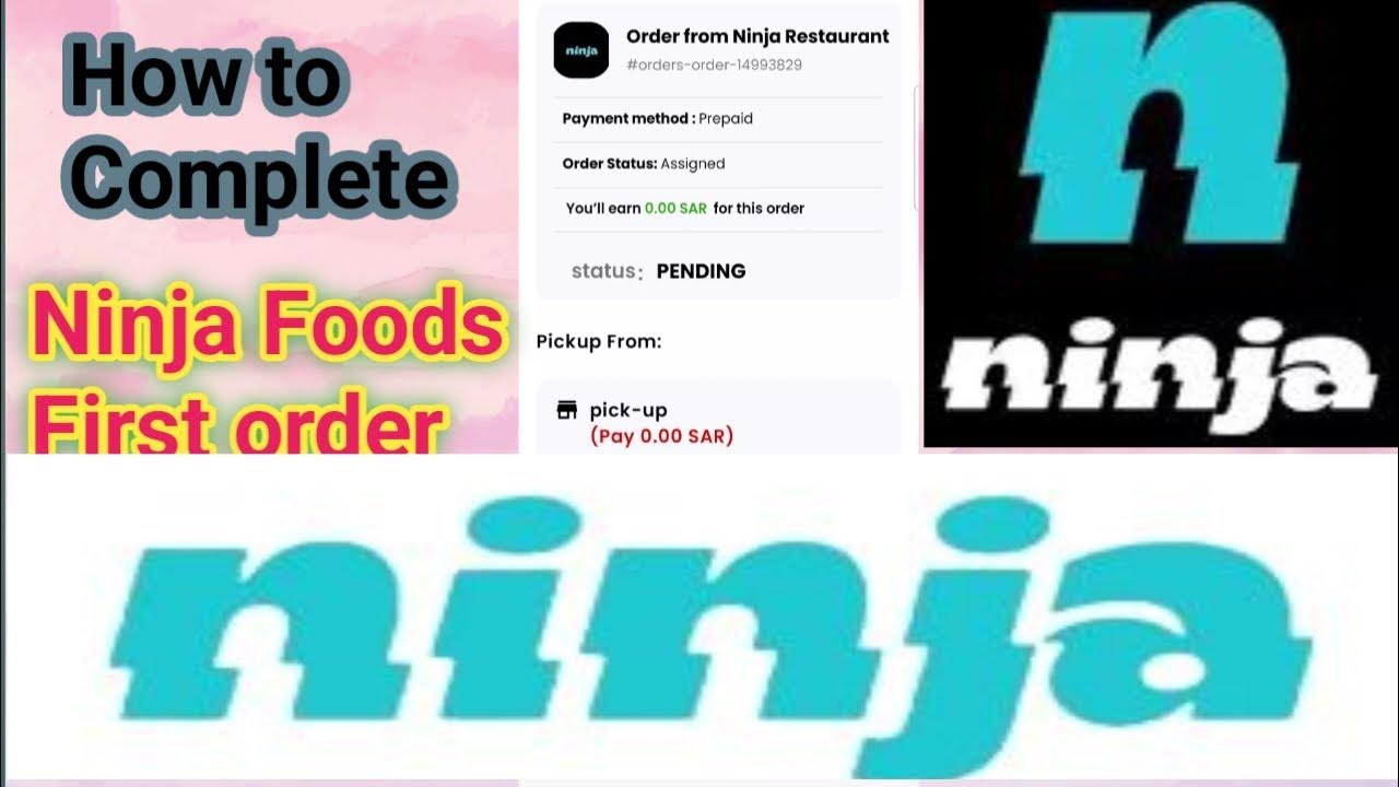 How to complete Ninja foods first order. Ninja foods delivery in Saudi ...