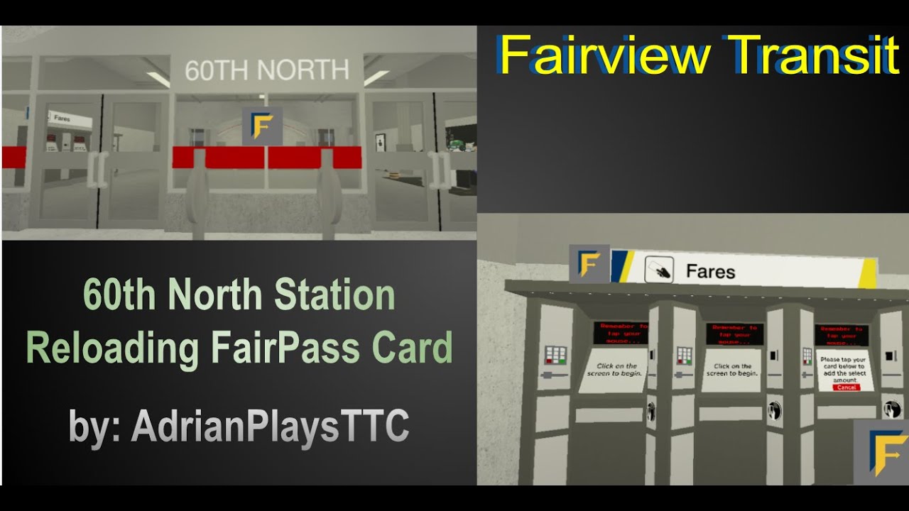 Fairview Transit - 60th North Station/Reloading FairPass Card - YouTube