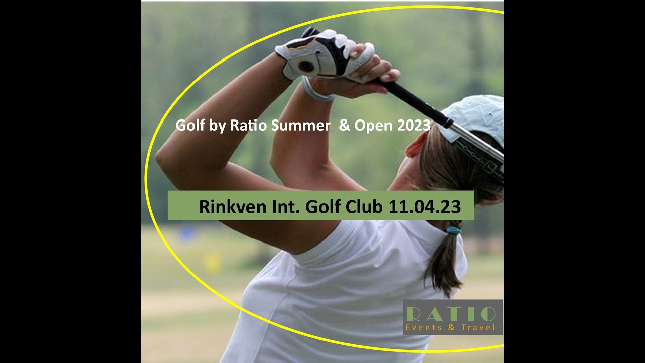 Golf by Ratio Open Summer 23 Rinkven Int Golf - YouTube