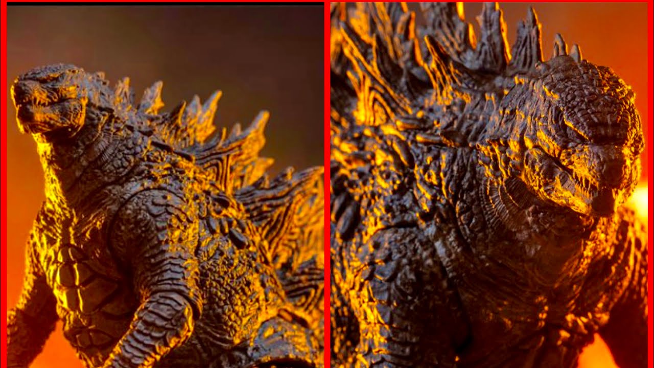 Short ver New Hiya Toys Updated GODZILLA 2021 head & neck with all the ...