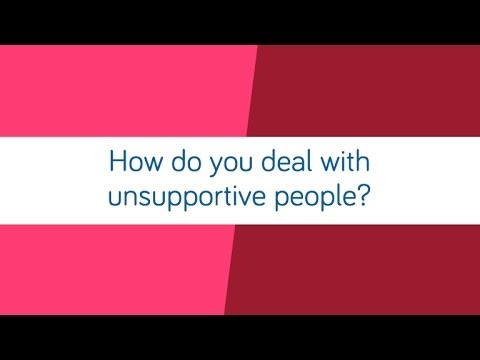 Episode16 | How do you deal with unsupportive people? - YouTube