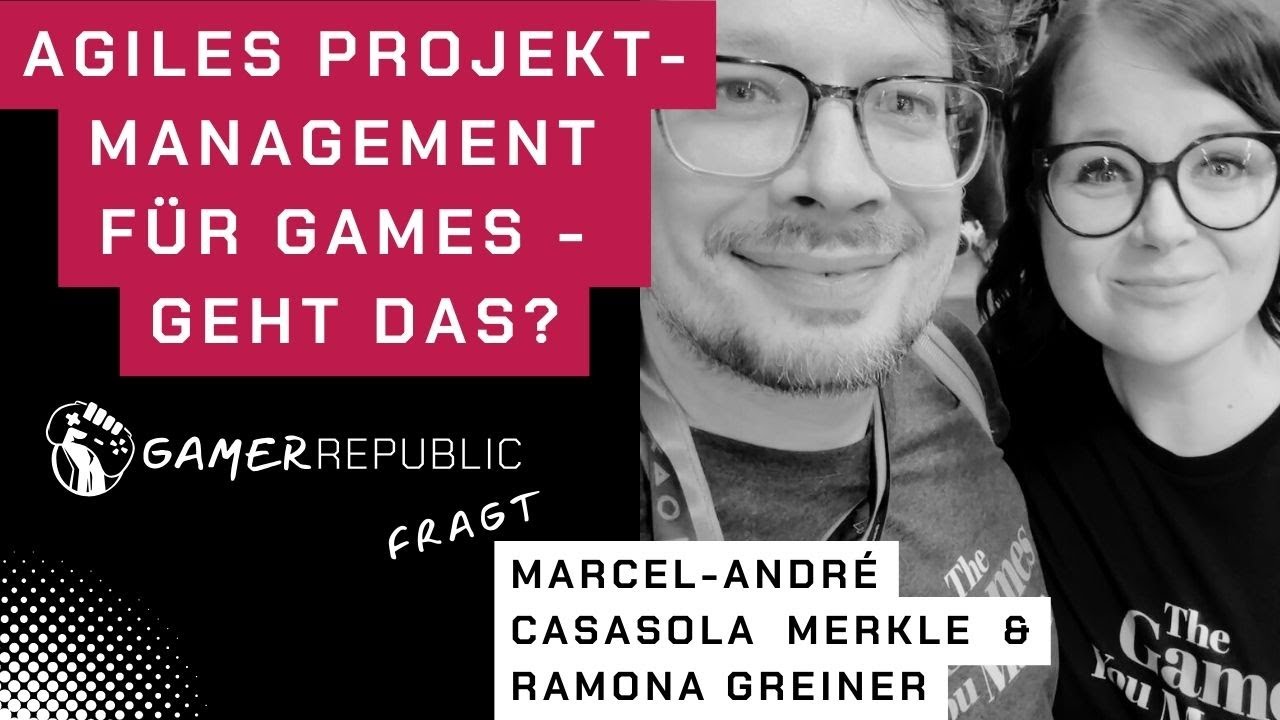 Marcel und Ramona von Binary Impact über agiles Projektmanagement im gamerrepublic-Podcast - YouTube