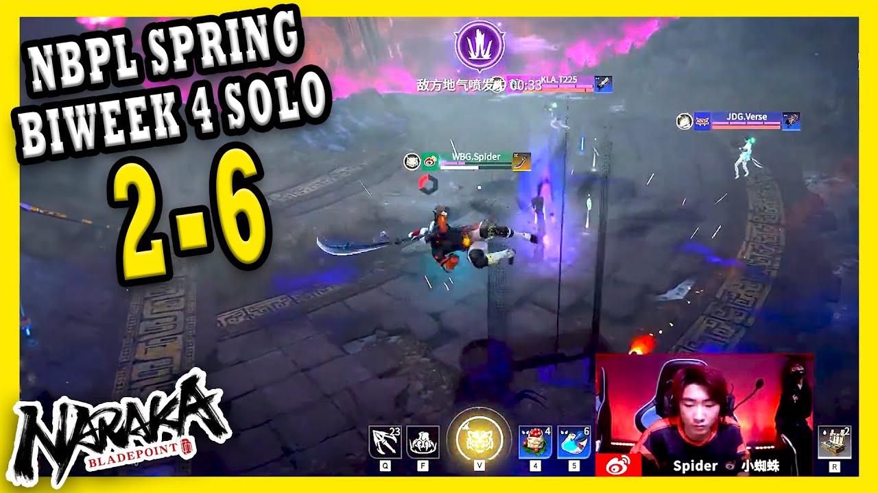 BIWEEK 4 SOLO (DAY 3) Ep.2-6 | 2024 NBPL SPRING - Naraka Bladepoint PRO League Gameplay ...