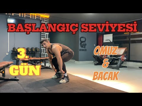 Başlangıç Seviyesi Bölgesel Antrenman Serisi | Gün 3: Omuz & Bacak