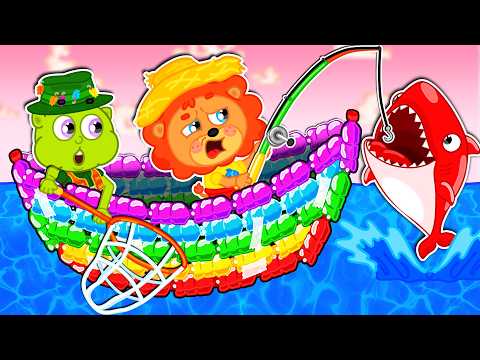 Aslan Yavrusu | Balıkçı teknesi meydan okuması | Çocuklar için çizgi film