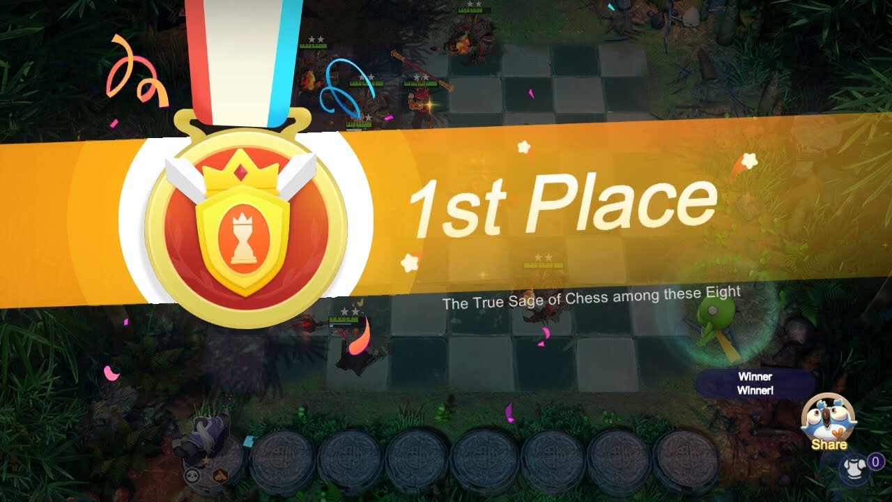 Auto Chess | Monkey King 6 orc vs Undead Hunter S22 - YouTube