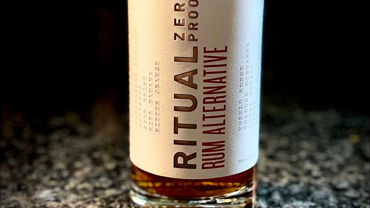Fake Rum ??!? Ritual Zero Proof Rum Review #sober #soberliving # ...