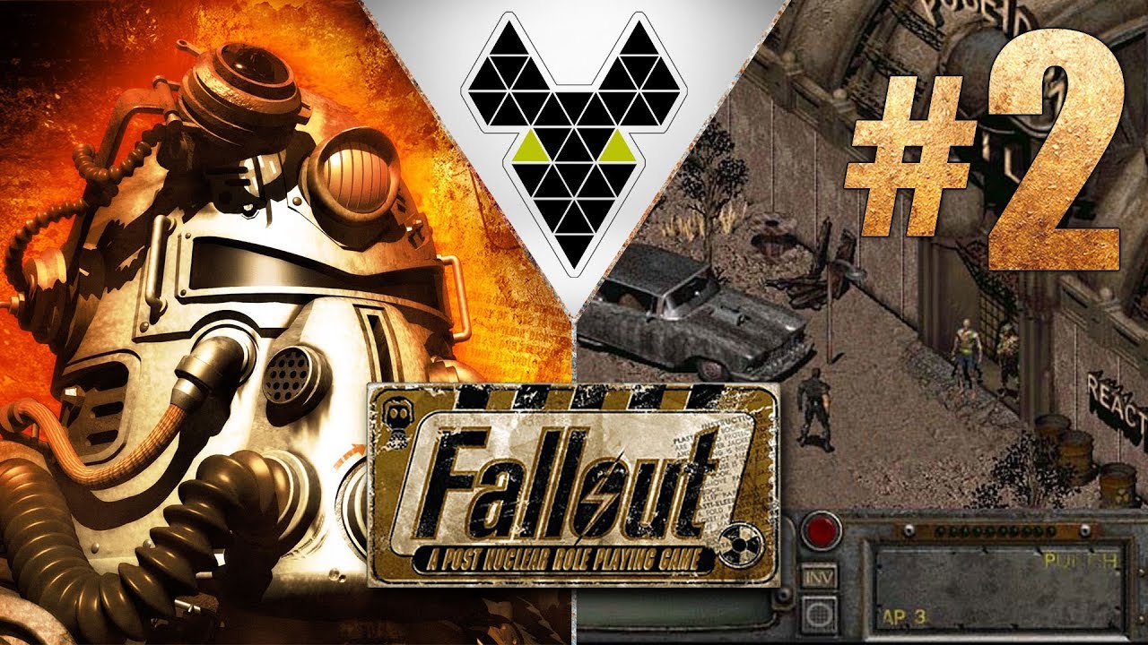 Fallout 1 Walkthrough Gameplay Part #2 - Radscorpion Exterminators ...