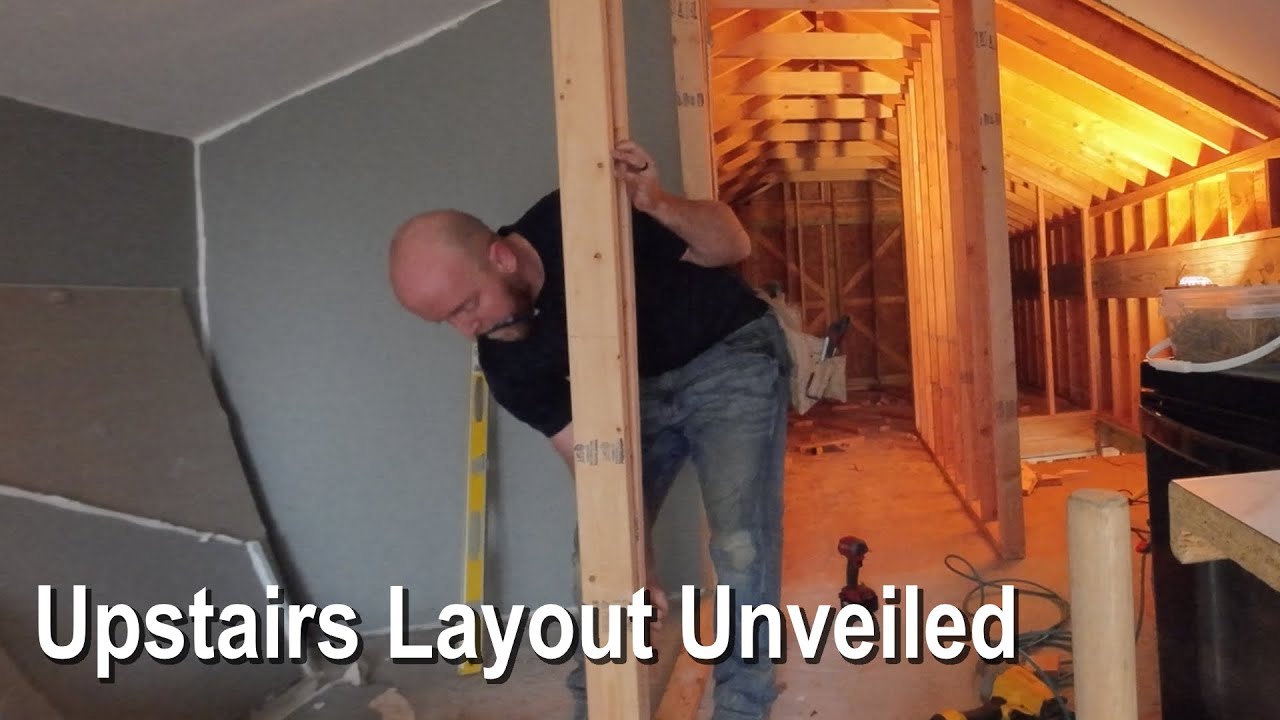 Upstairs Layout || Framing Progress in Our Barn Home || Building Our ...