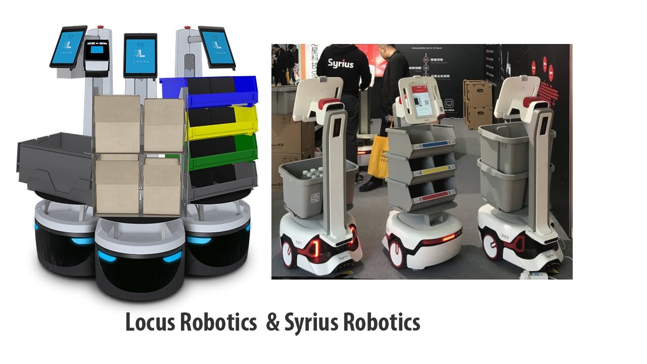 Locus Robotics and Syrius Robotics - YouTube