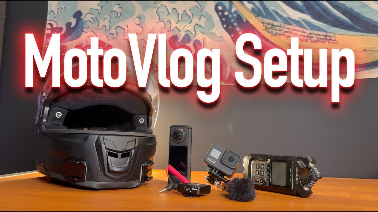 How To Setup for Motovlogging - Cameras, Audio, and Editing - YouTube