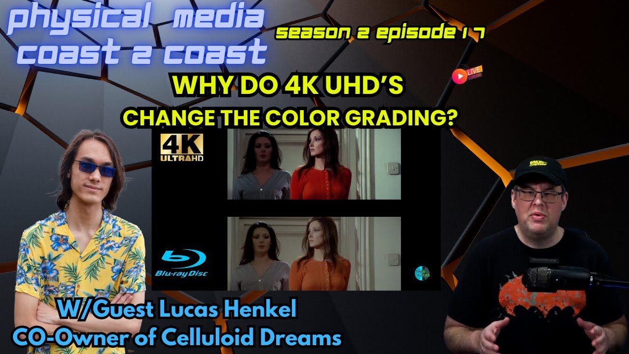 Why Do They Change The Color Grading on 4K UHD's? W/Lucas Henkel ...