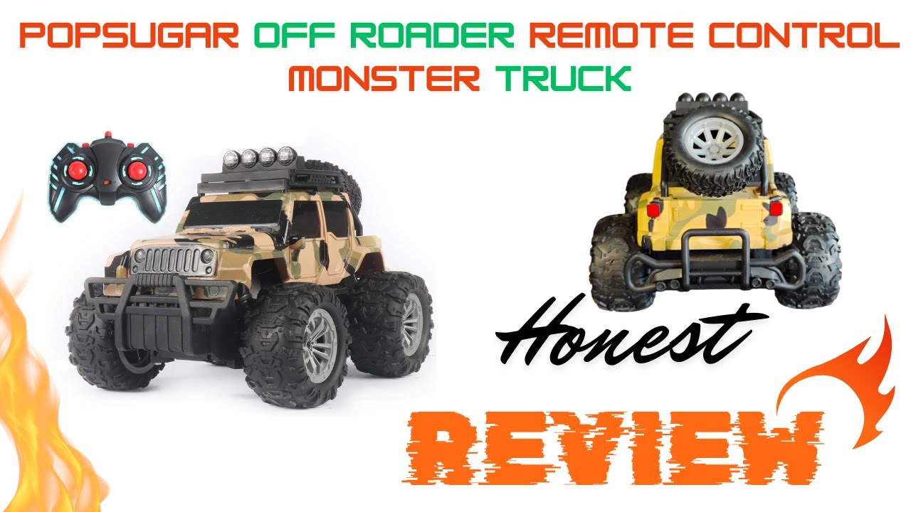 Unboxing ,Playing with PopSugar OffRoader RC Monster Truck🚙 ...