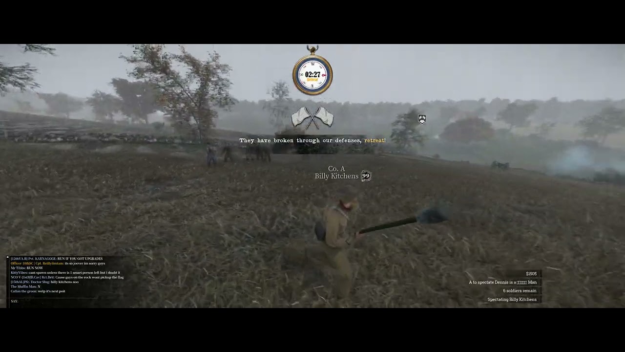 Remember Billy Kitchens - War of Rights Zombie Mode - YouTube