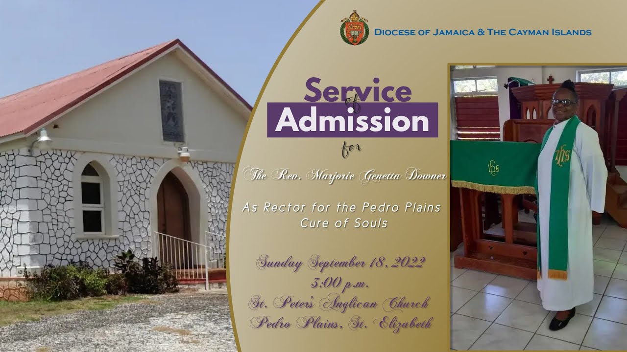 Service of Admission for The Rev. Marjorie Downer as Rector for the ...