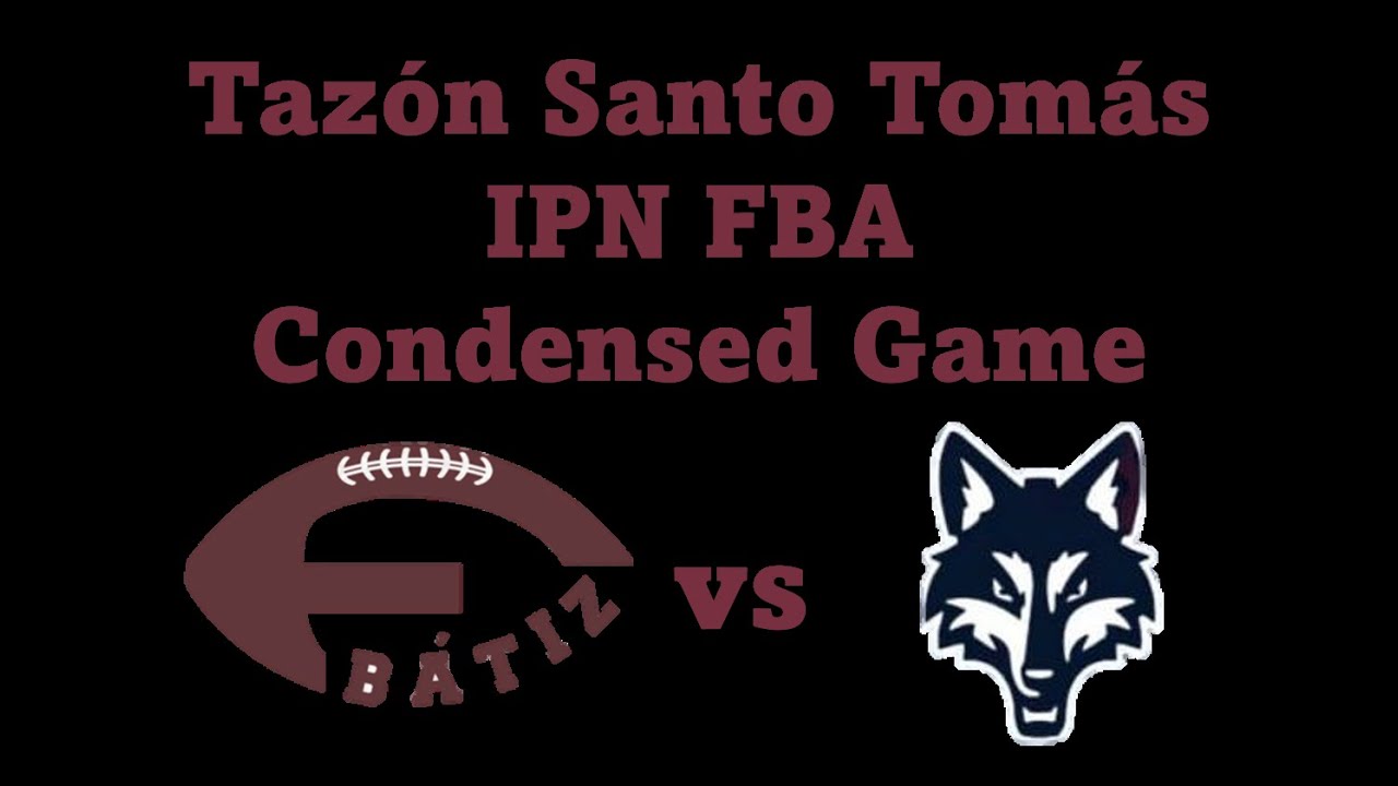 Tazón Santo Tomás IPN Football Primavera 2024 - Fogoneros vs Coyotes ...