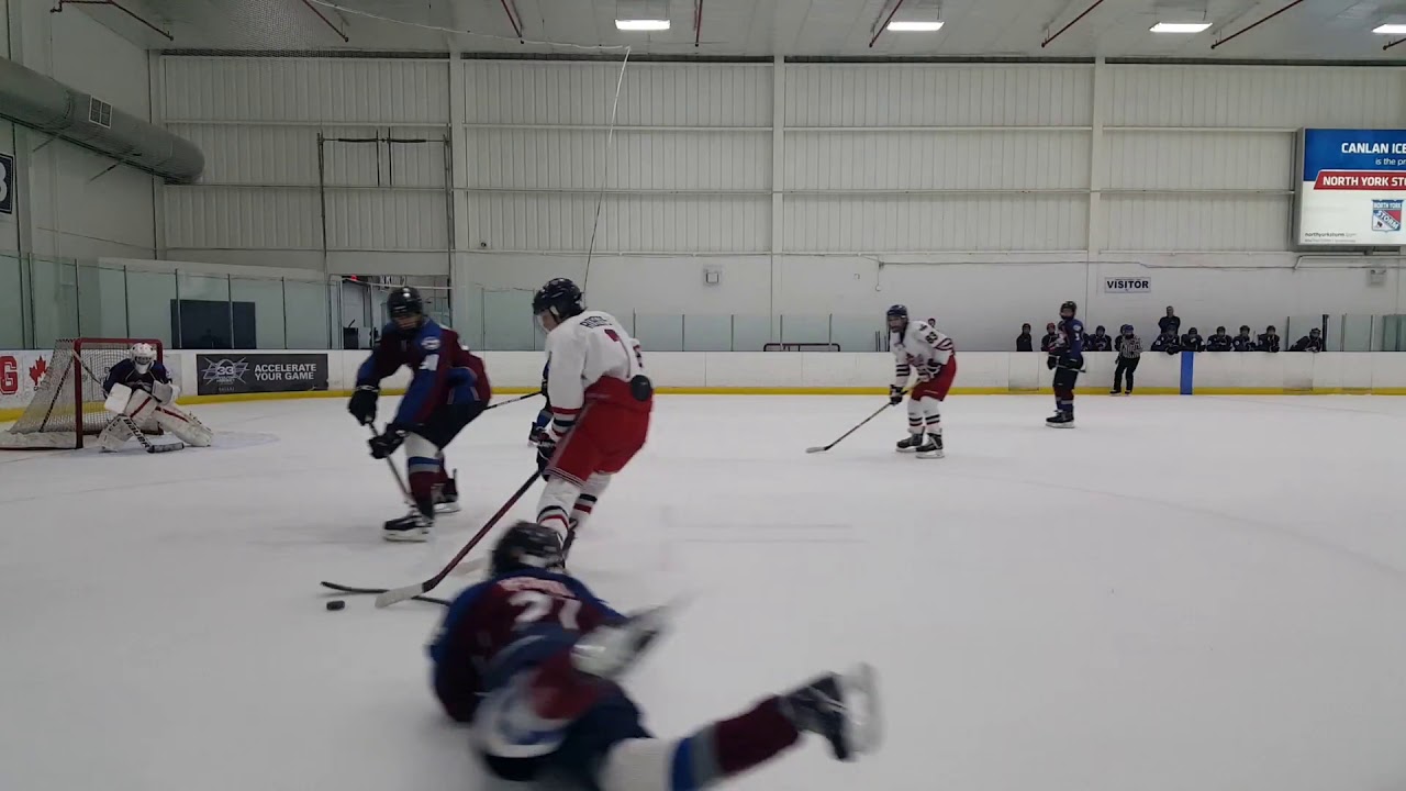Brooke Mazur-Ng 2002 Goalie vs Vaughan Rangers A - YouTube