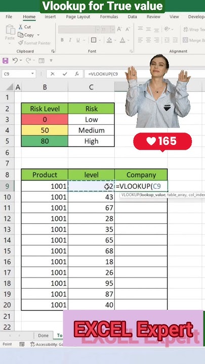 Vlookup In Excel Part-3 #short #excel #exceltips #exceltutorial - YouTube