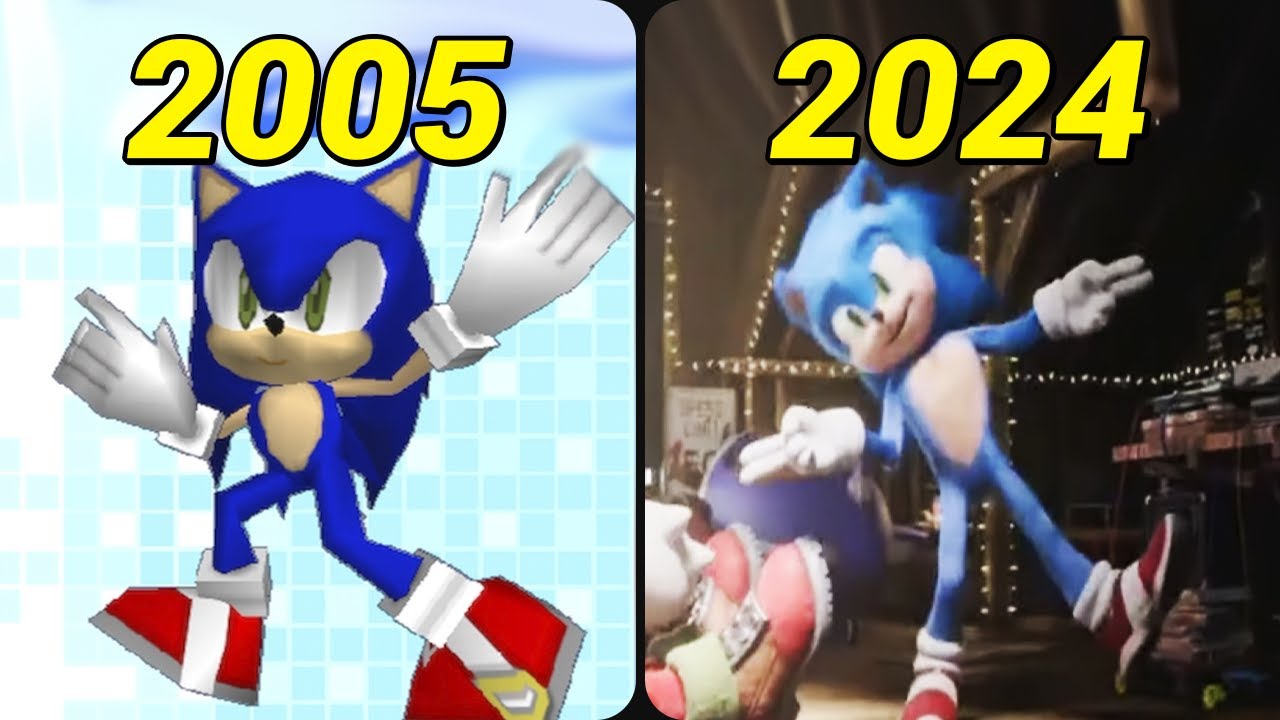 The evolution of Sonic dancing 2005-2024 - YouTube