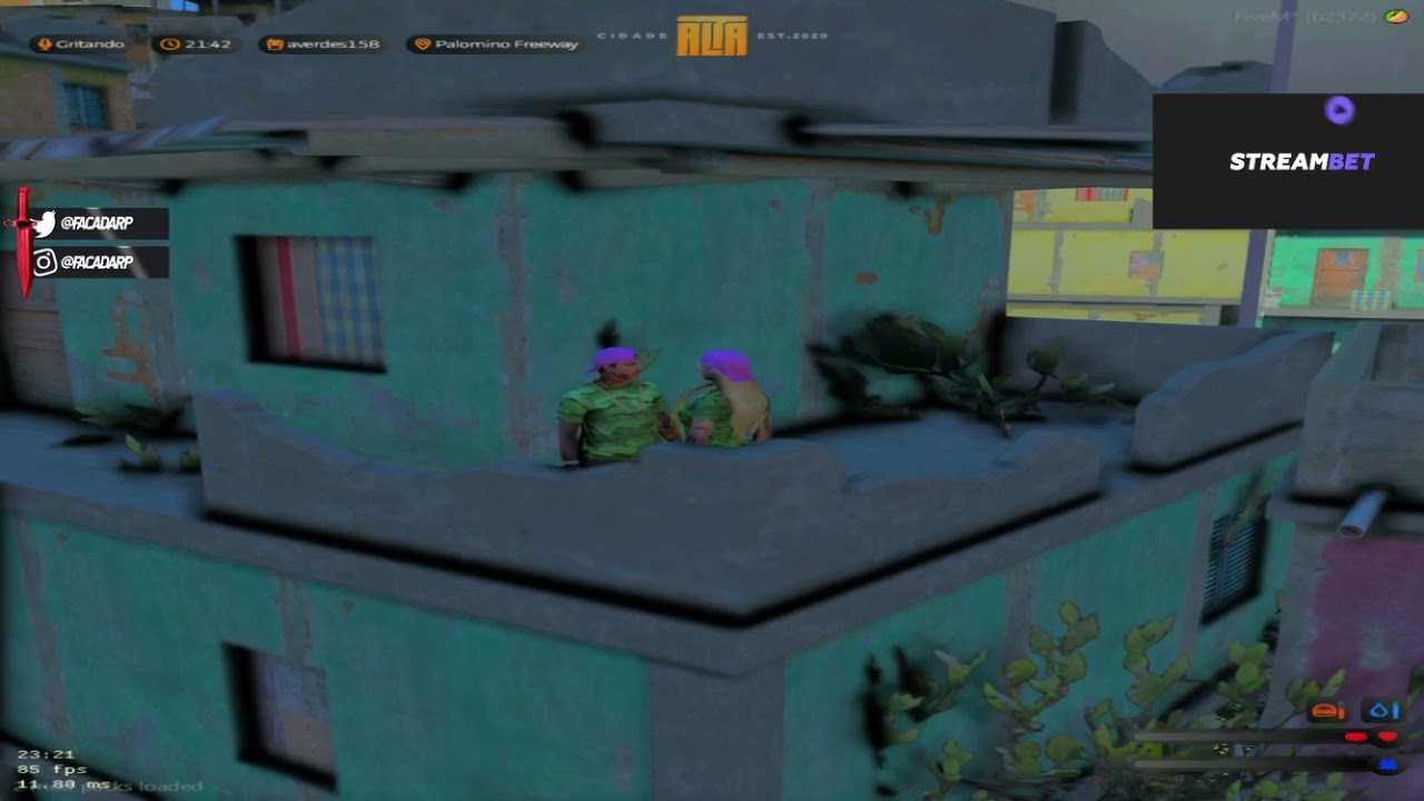 FACADA TA QUERENDO POKAR DARK KKKKKKKKKKKKKKKK 😱😂 GTA RP CIDADE ALTA ...