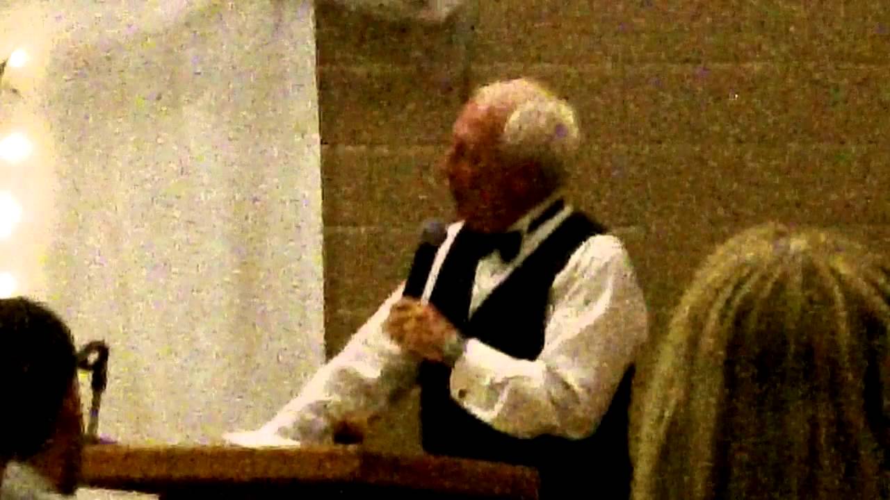 Don Jackson- Speech at Laura and Craig's Wedding Reception - YouTube