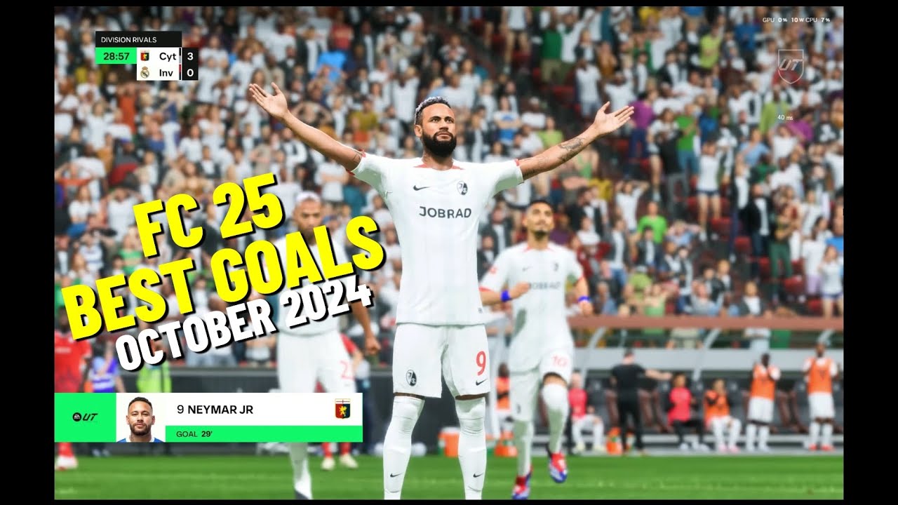 EAFC 25 BEST GOALS & SKILLS OCTOBER 2024 HD ft Elite division rivals ...