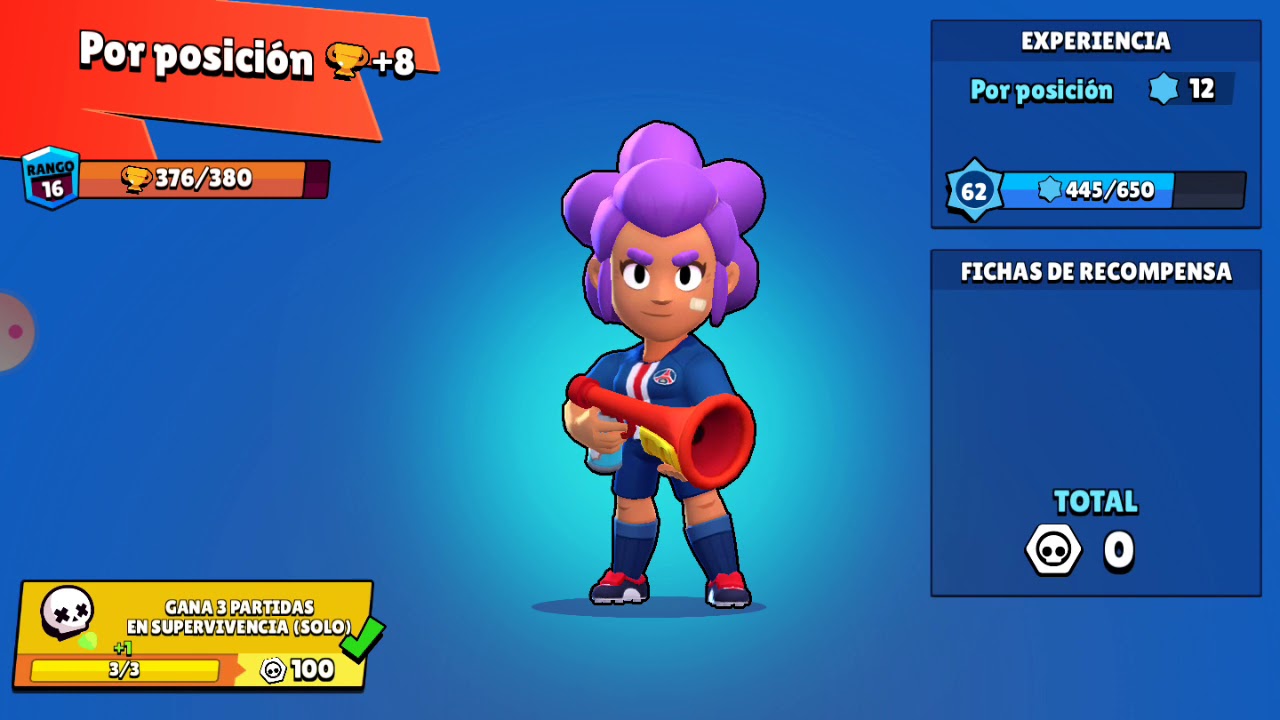Jugando partidas en brawl Stars con shelly psg - YouTube