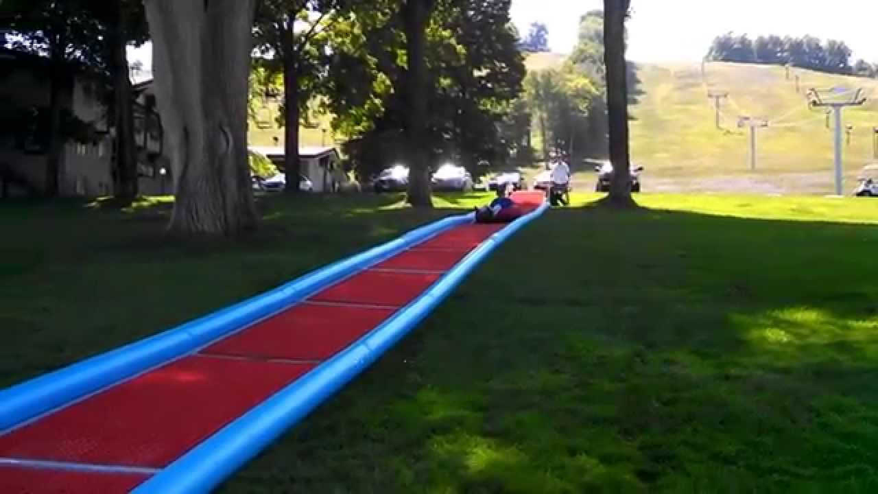 Bumper Tubing with mSnow - YouTube
