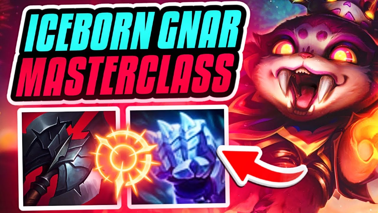 ICEBORN GAUNTLET GNAR MASTERCLASS!!! Season 15 Gnar Gameplay (League of ...