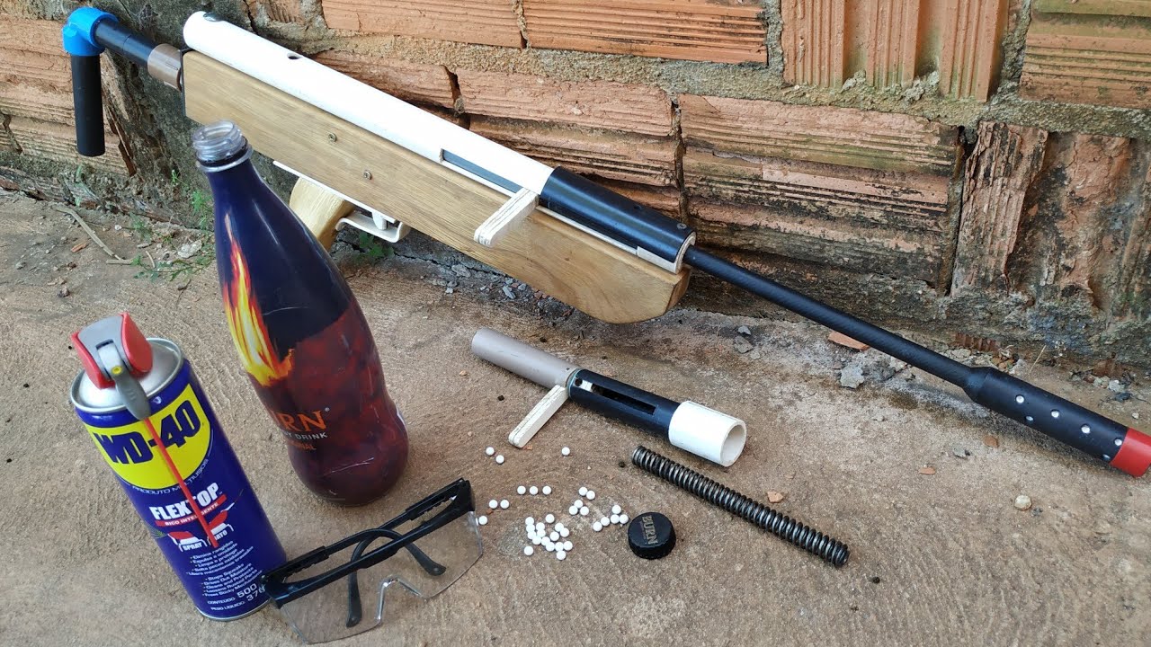 Desmontagem da Airsoft caseiro (disassembly of the homemade airsoft ...