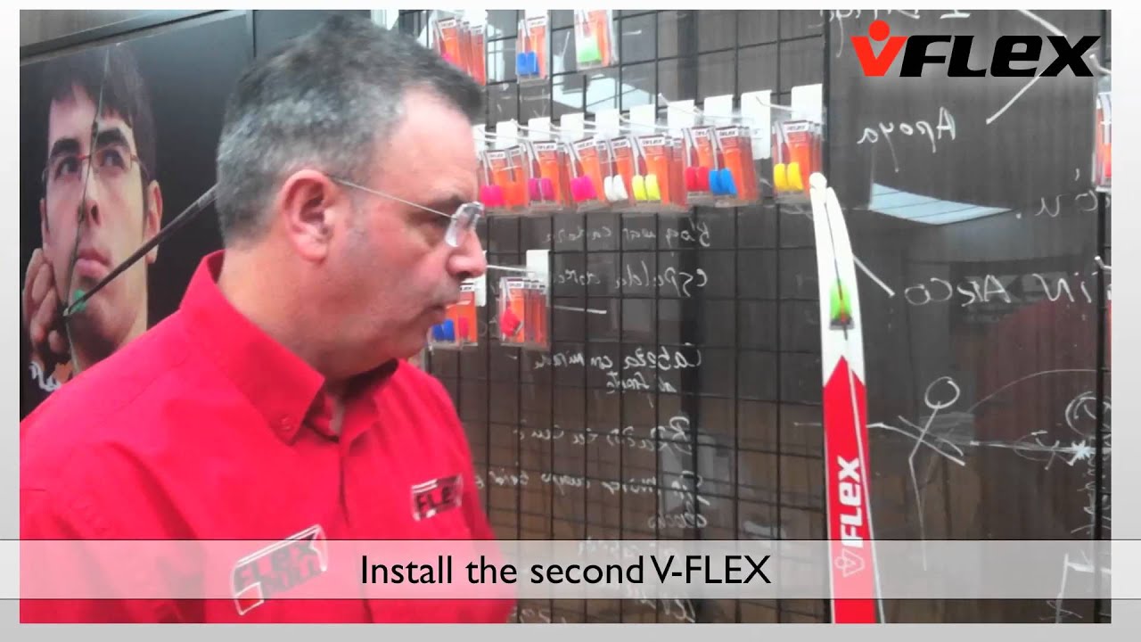 V-FLEX bow String/limb damper - YouTube