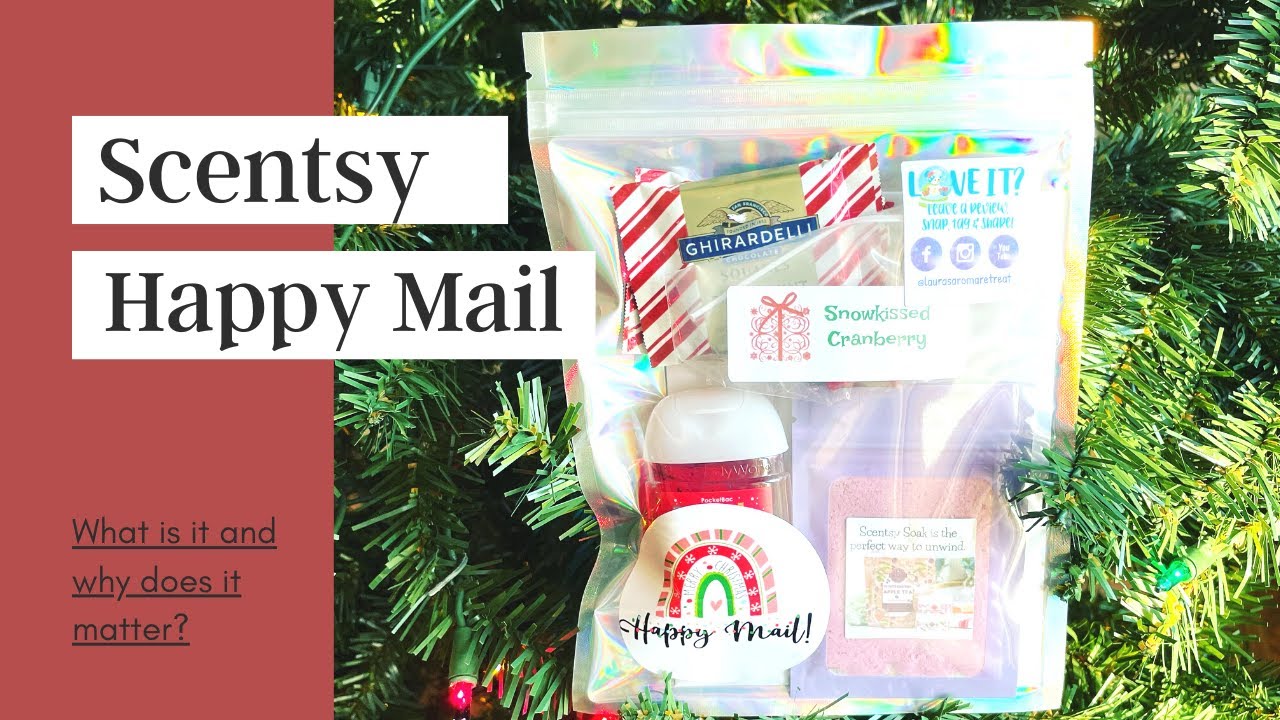 Scentsy Happy Mail for December - YouTube