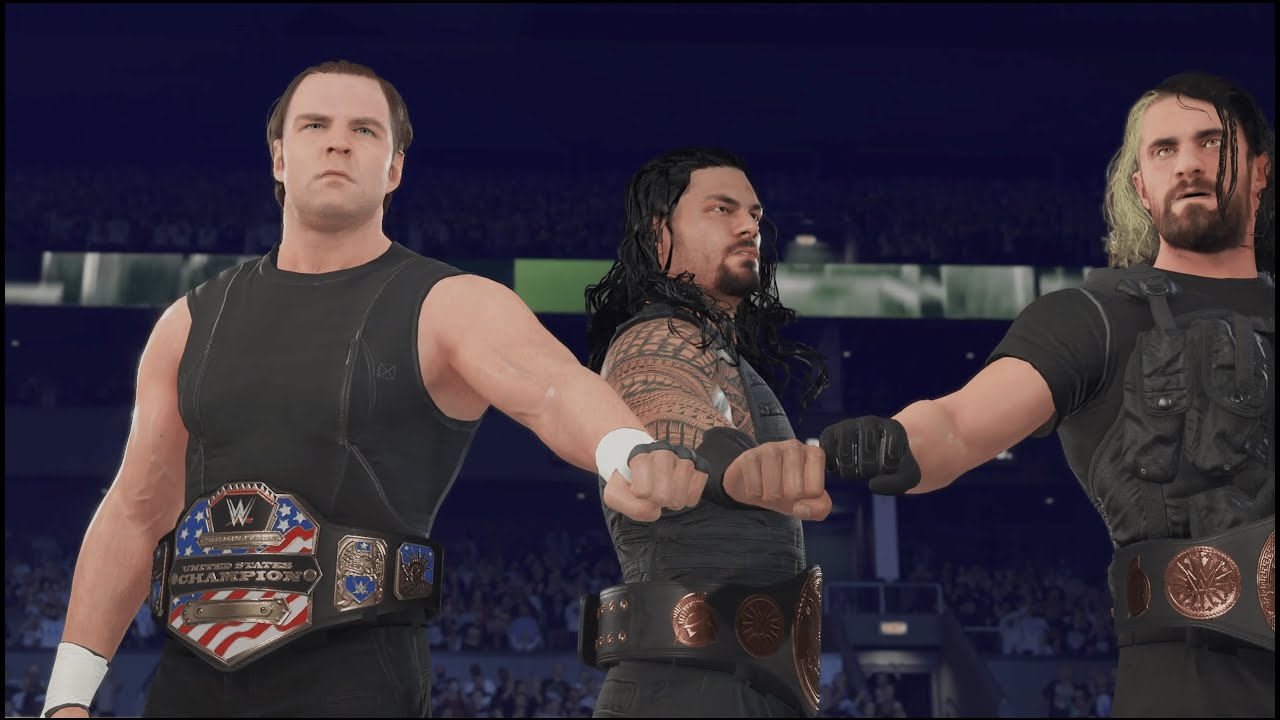WWE 2K24 | The Shield w/ GFX & Music - YouTube