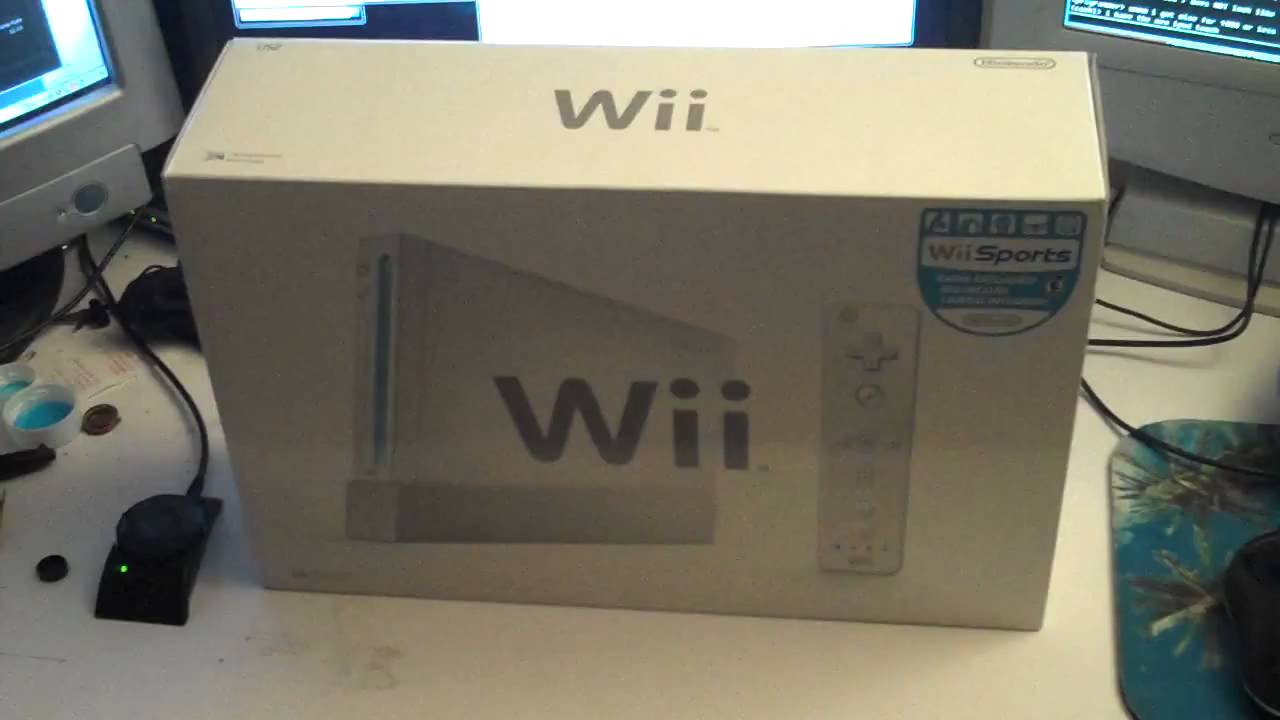Nintendo Wii Unboxing!! - YouTube