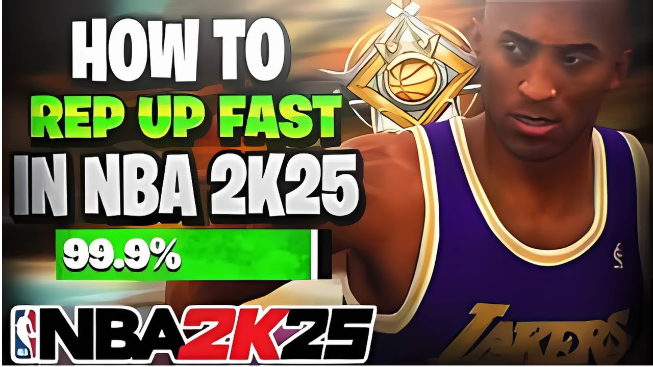 AFK GRINDING NBA 2K25 - The BEST Methods for MAXIMUM REP - YouTube