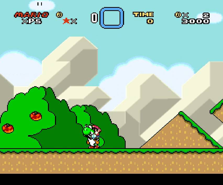 How to play the demo level on Super Mario World - YouTube