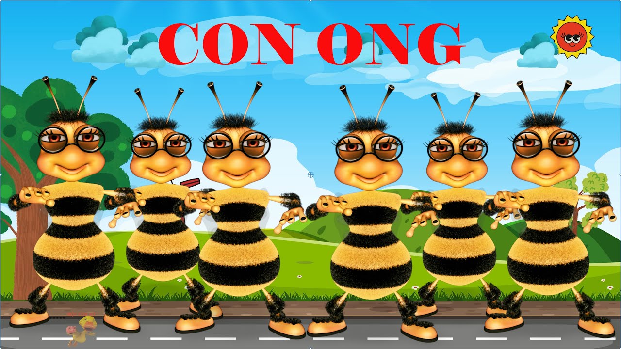 CON ONG - Vũ Điệu Vui Vẻ - Hoạt Hình Chị Ong Nâu và Em Bé - YouTube