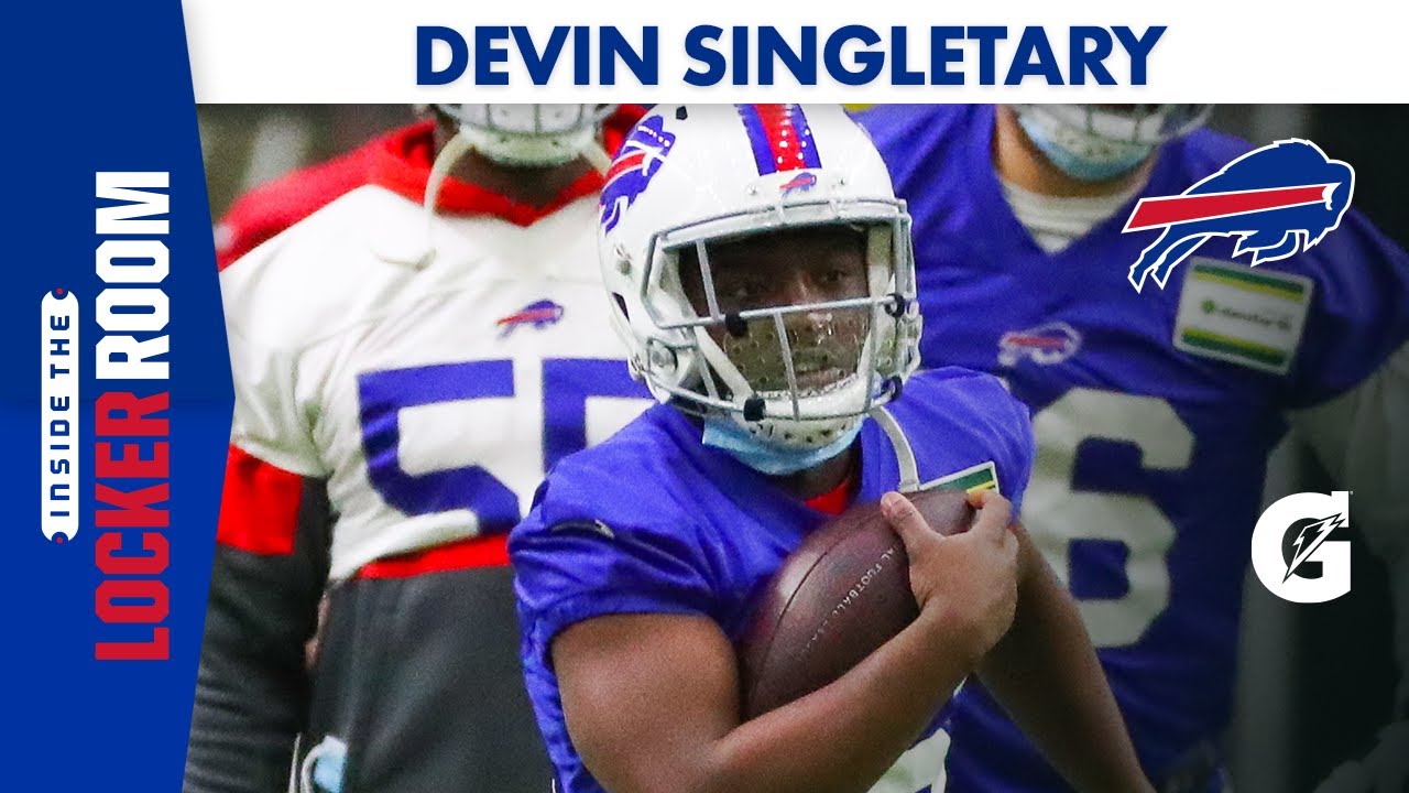 Devin Singletary: "Devonta Freeman Can Do It All" | Buffalo Bills - YouTube