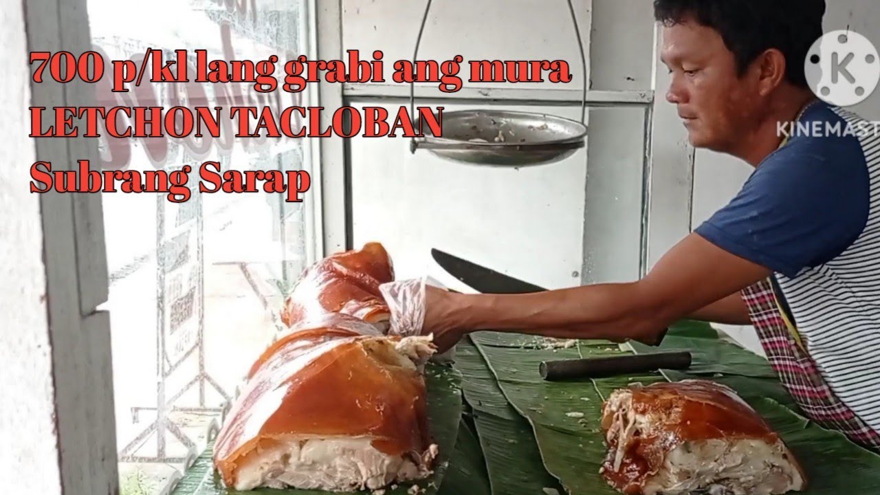 Murang Lechonan sa Tacloban 700 pesos lang per kilo - YouTube